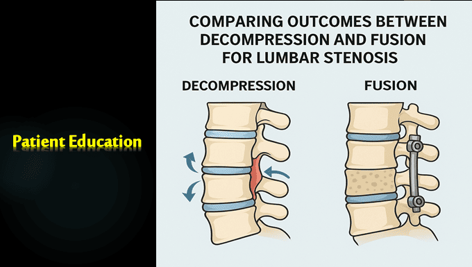 Compare Outcomes Between Decompression And Fusion For Lumbar Stenosis | OrthoFixar