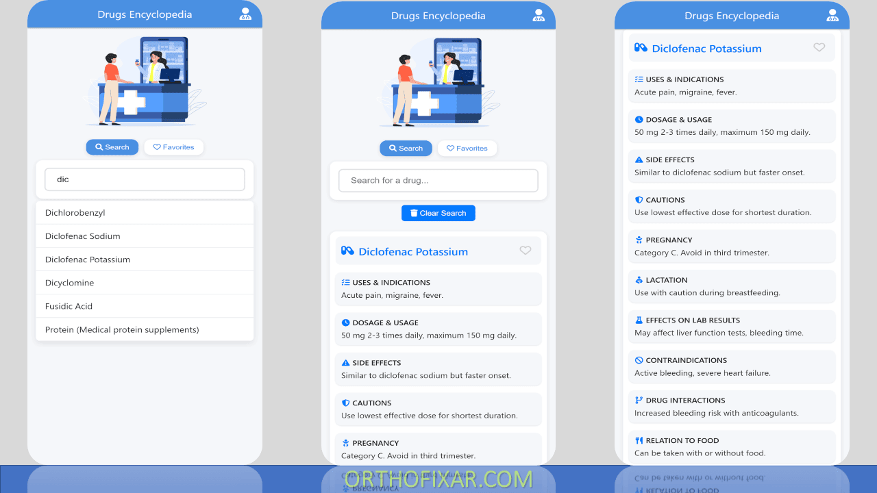 Drugs Encyclopedia Offline App