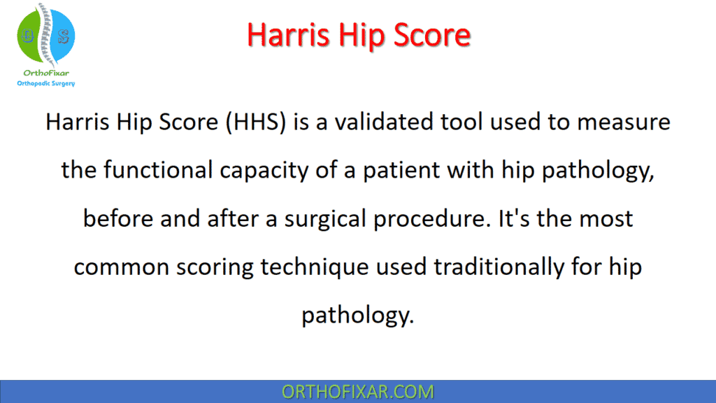 Harris Hip Score Explained Easily | OrthoFixar
