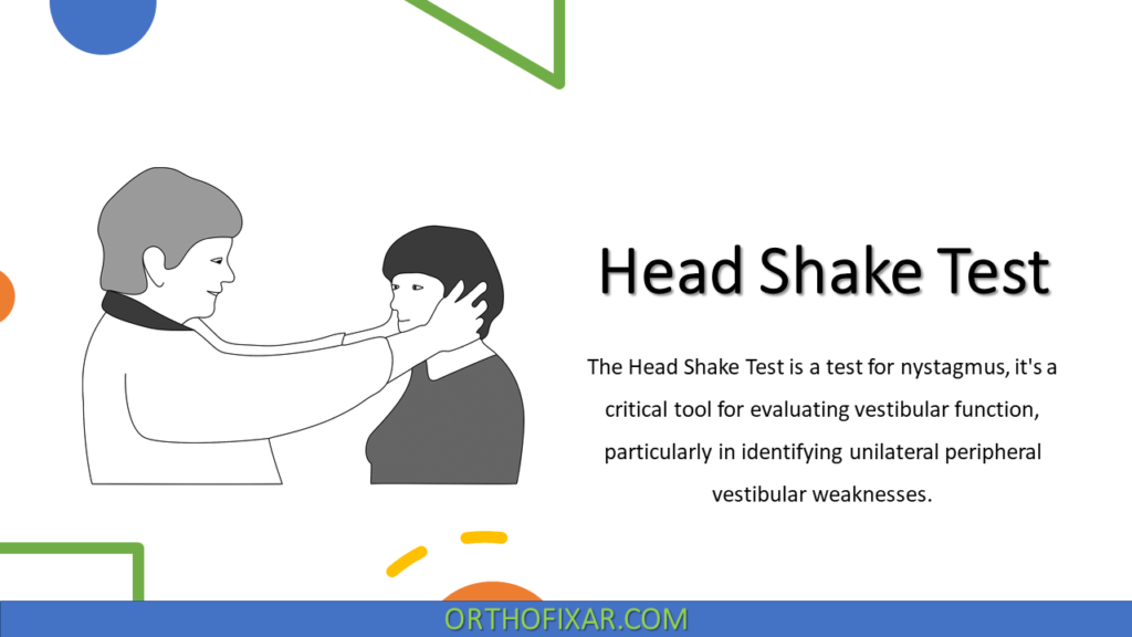 Head Shake Test Explained Easily | OrthoFixar
