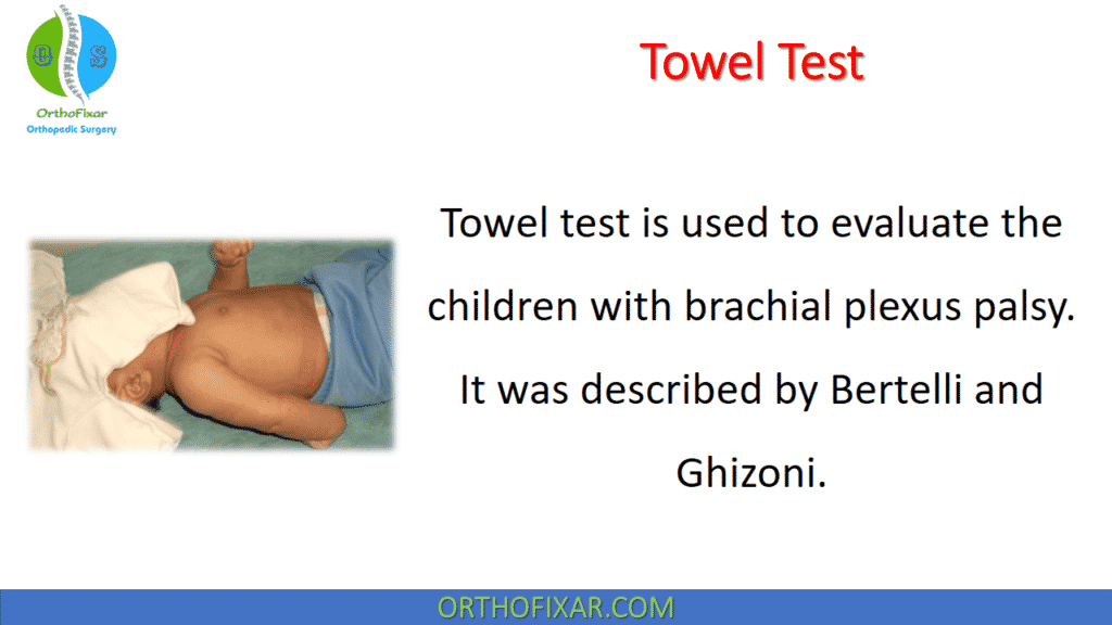 Towel Test Explained Easily | OrthoFixar
