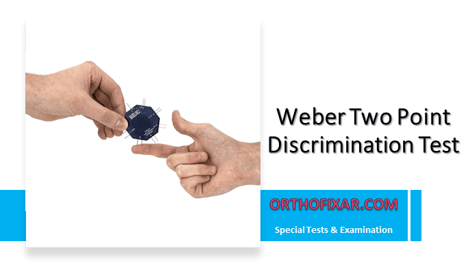 Weber Two Point Discrimination Test Explained Easily | OrthoFixar